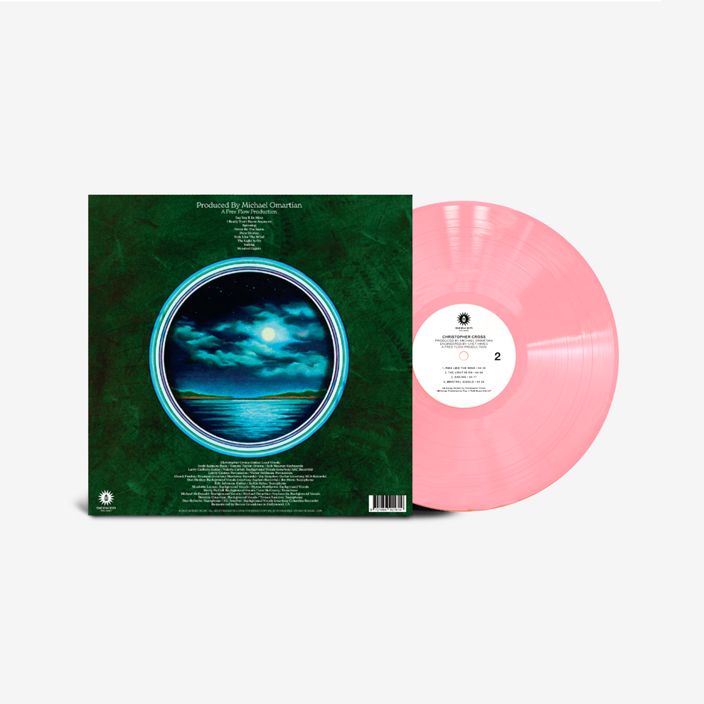 Christopher Cross (Remastered) on Limited Edition Pink Vinyl – music is fun